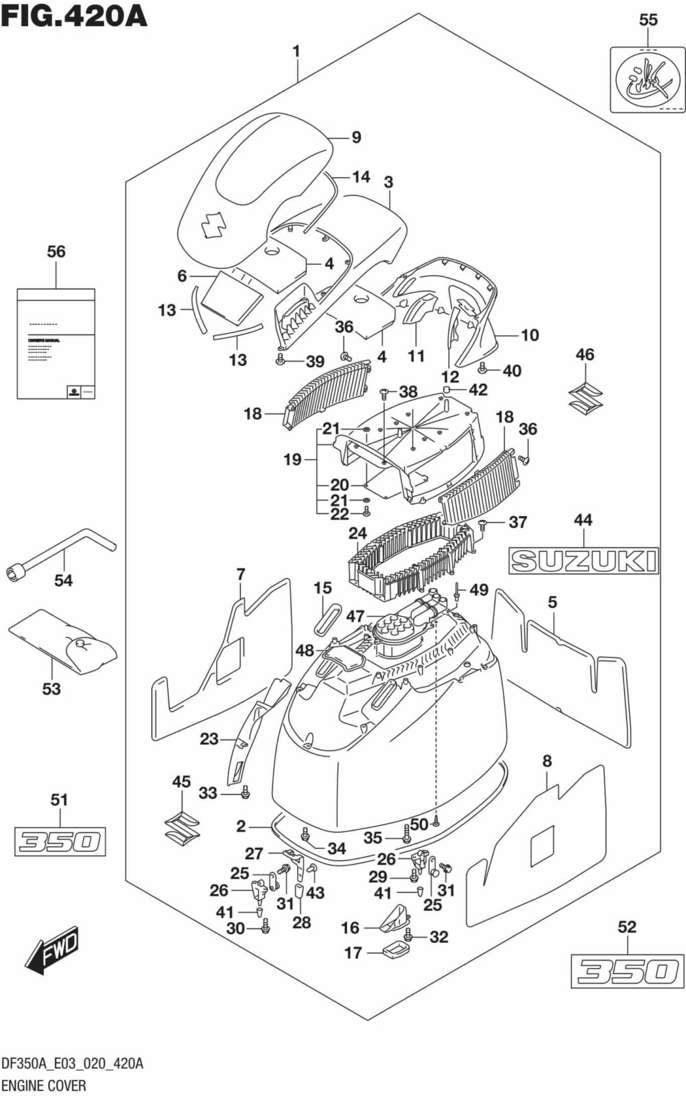 Engine Cover - Precision Marine
