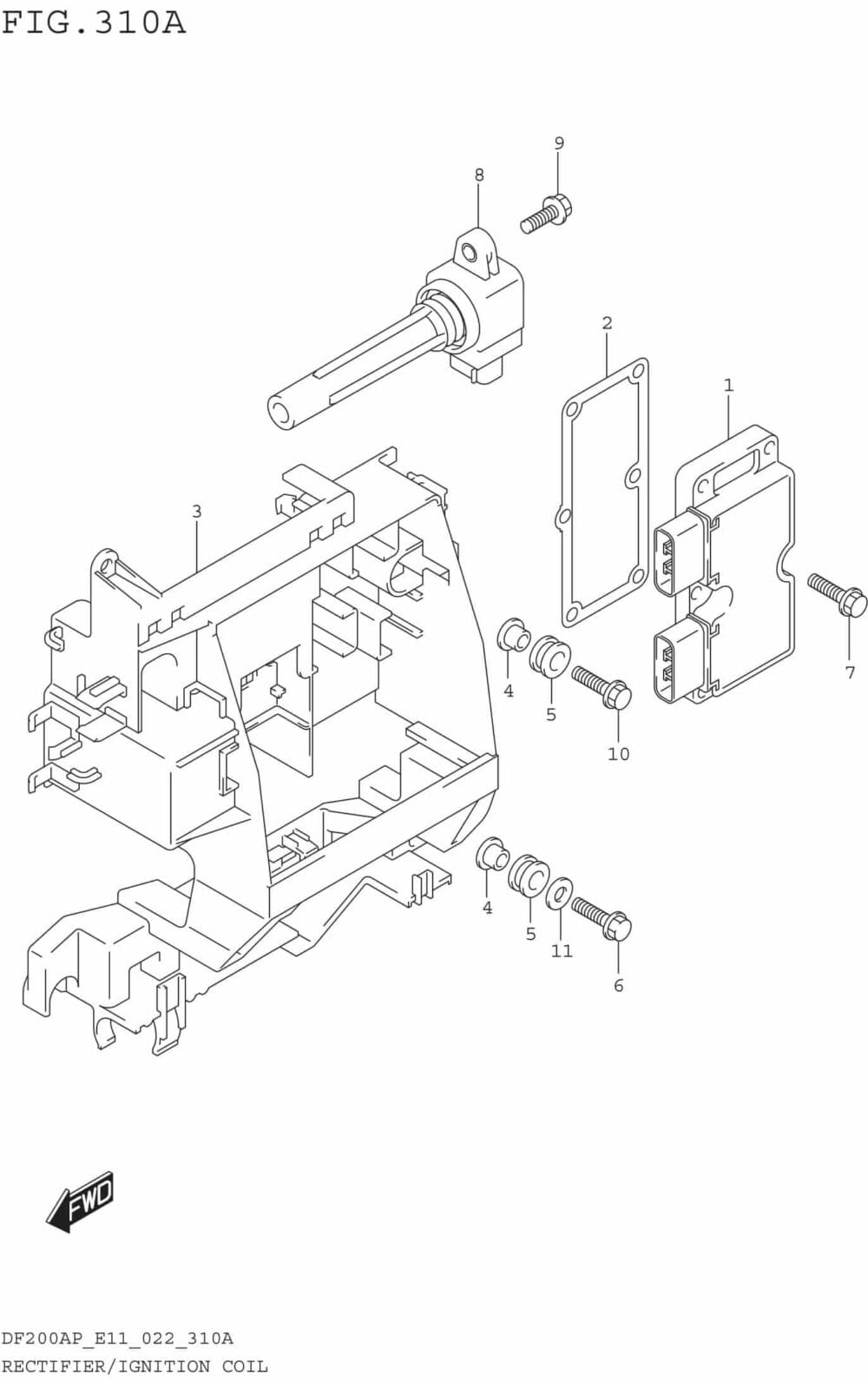 Rectifier/Ignition Coil | 24779 | Precision Marine