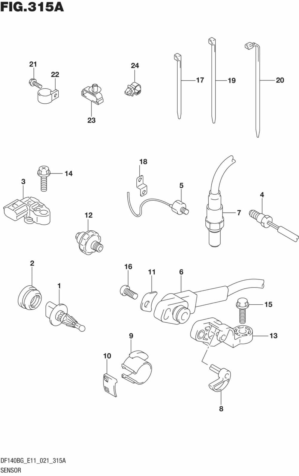 Sensor | 33614 | Precision Marine