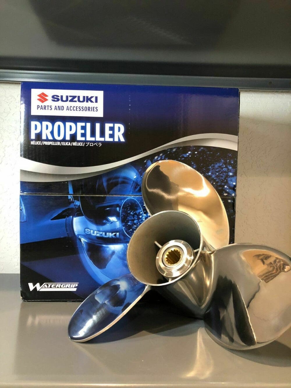 SUZUKI Watergrip© STANDARD ROTATION STAINLESS STEEL PROPELLER | 990C0 ...