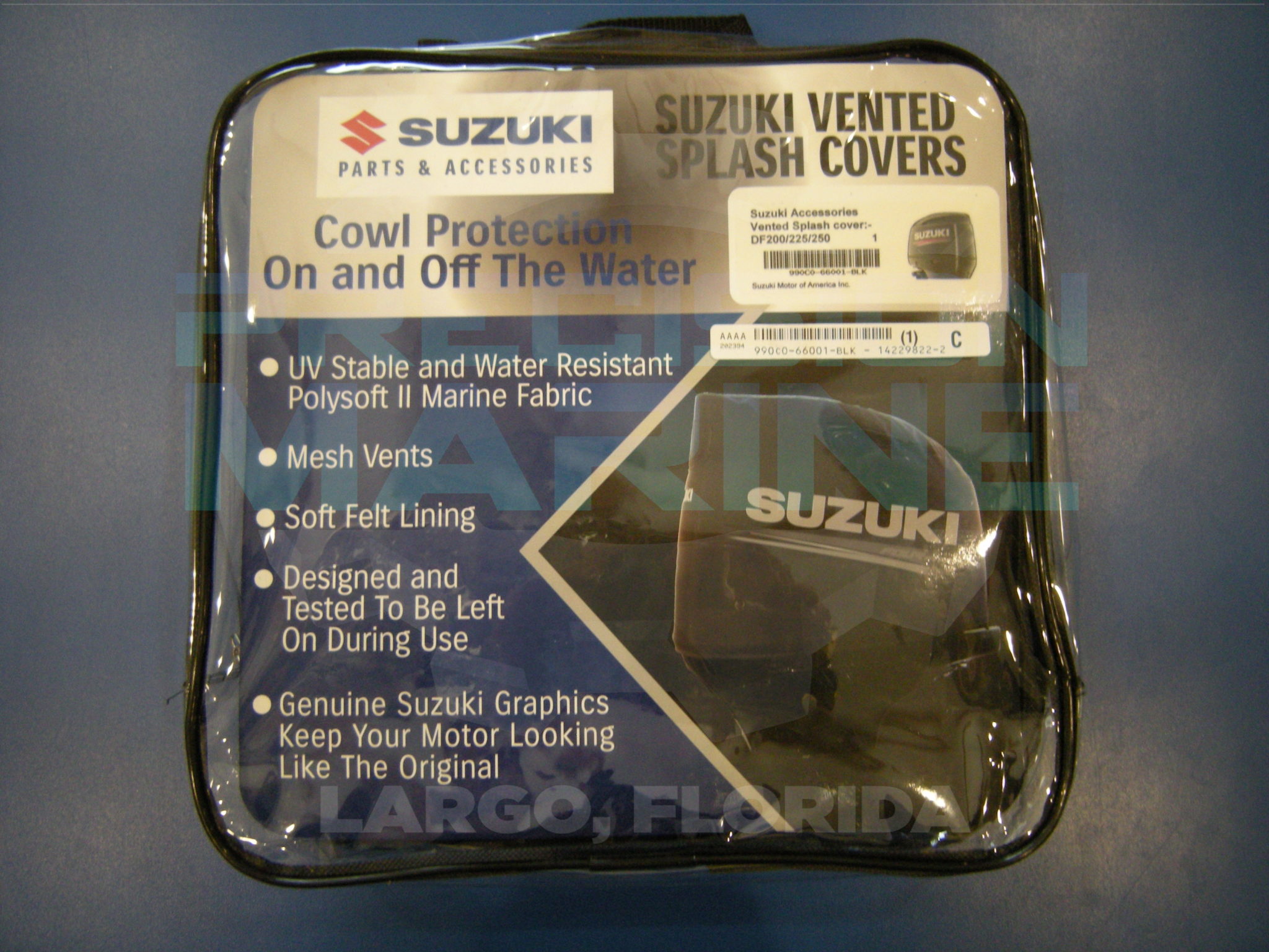 DF200/225/250 Vented Splash Cover - Precision Marine