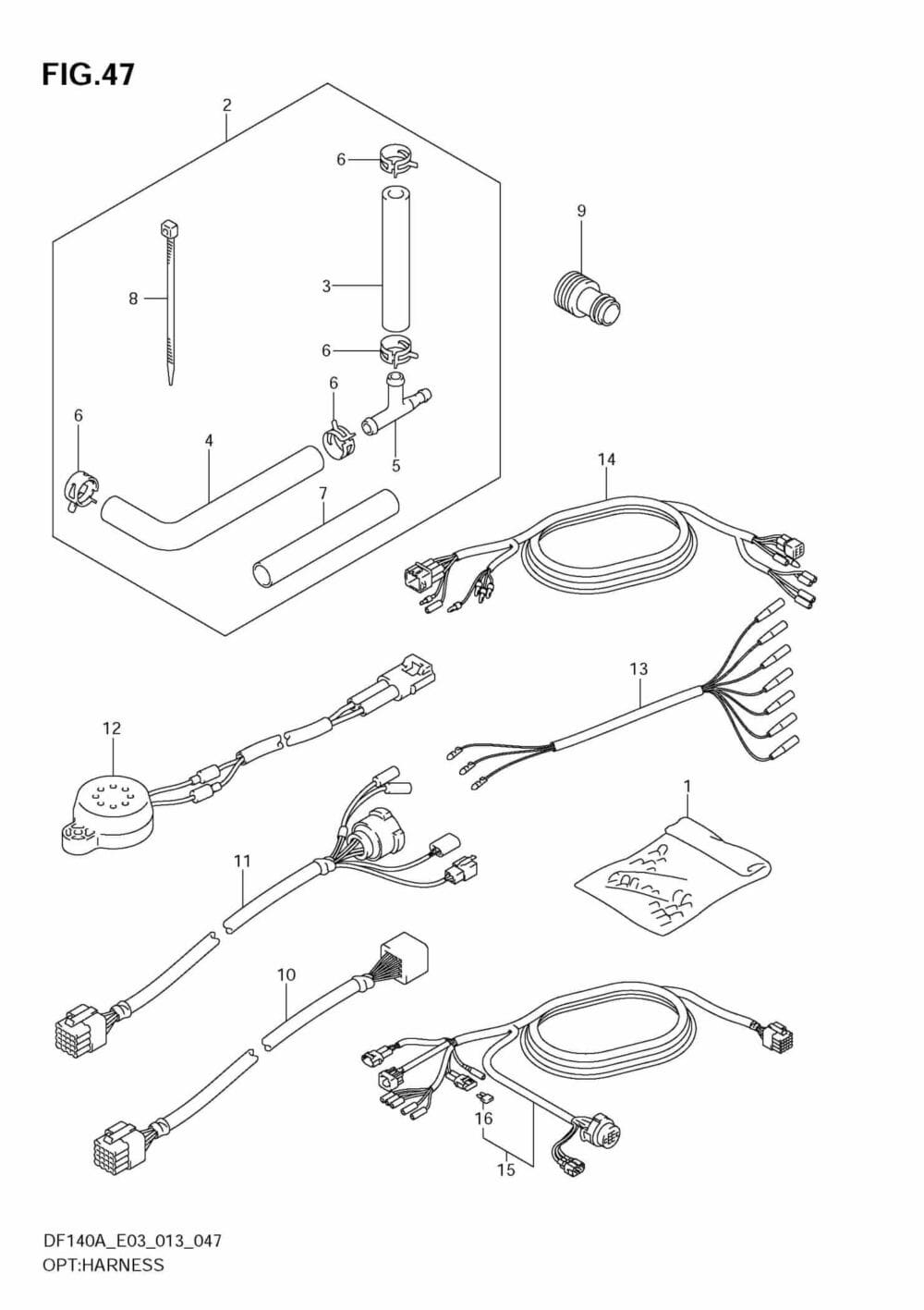 OPT: Harness | 41678 | Precision Marine