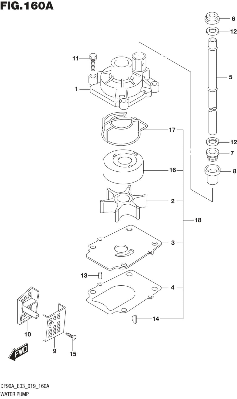 Water Pump | 50141 | Precision Marine